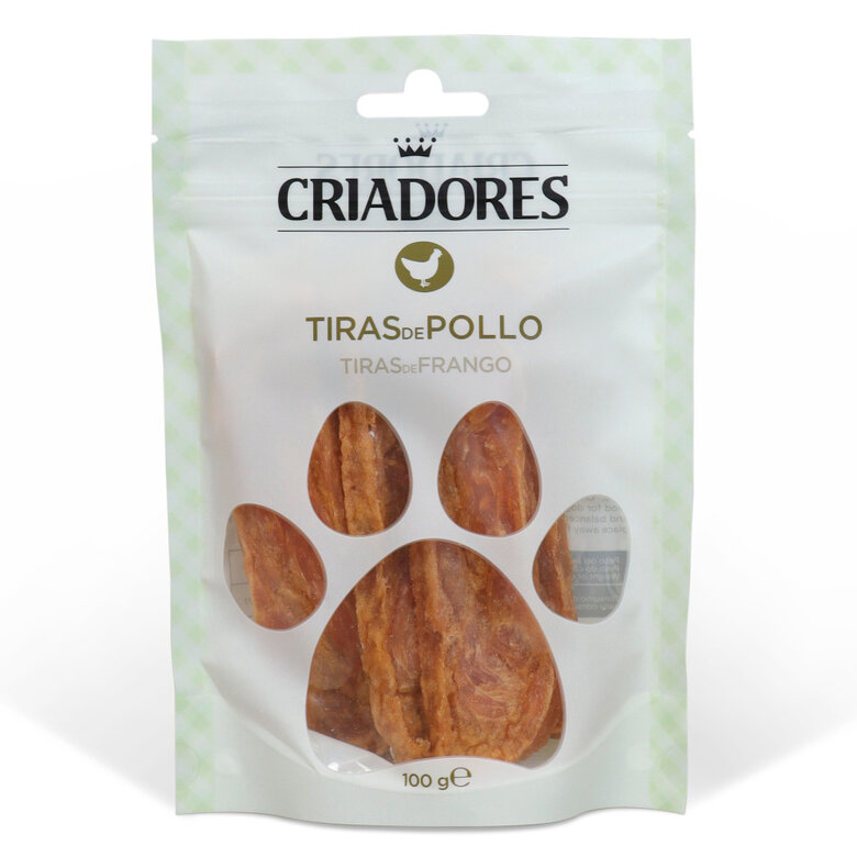Criadores Tiras de Pollo snack para perros | Tiendanimal